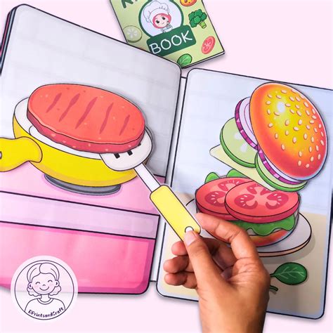 Printable 3d Paper Squishy Template Food
