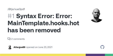 Syntax Error Error MainTemplate Hooks HotBootstrap Has Been Removed