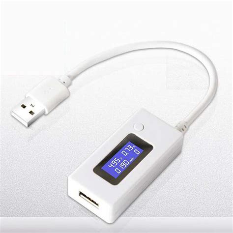 Lcd Usb 전류 전압 충전 용량 테스터 미터 충전기 의사 전압계 전류계 모니터 감지기 휴대 전화 도구 도구 세트