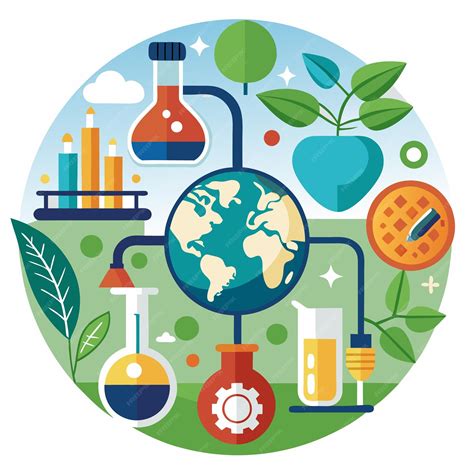 Ciencia Y Tecnología Conectadas Con La Tierra Con Elementos Naturales