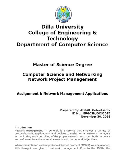 Network Management Application Pdf Firewall Computing Computer Network