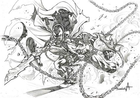 Daily Spawn Archive On Twitter Spawn Sketch 2019 Art By