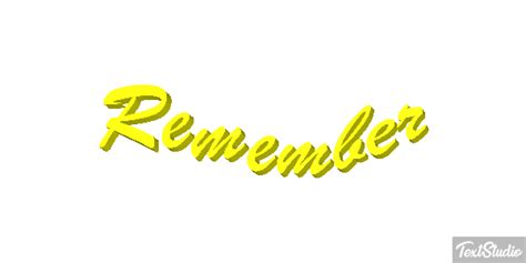 Remember Word Animated Logo Designs Remember Word Animated Logo Designs
