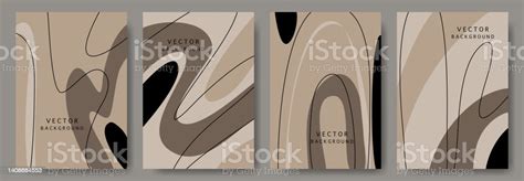 추상적 인 배경 다양한 모양이 설정됩니다 표지 포스터 명함 전단지 브로셔 잡지 첫 페이지 소셜 미디어 및 Othervector