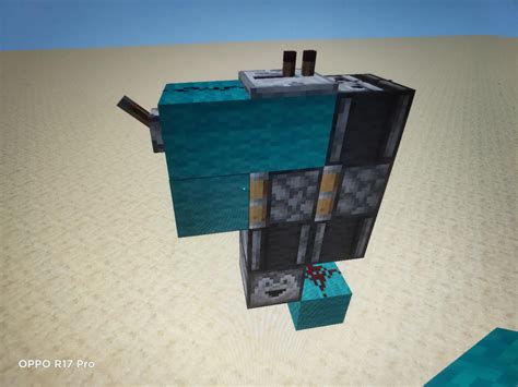 1 Block Wide Double Piston Extender R Redstone