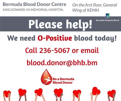 Blood Donor Centre Call For O Positive Blood Donations