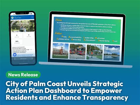 City Of Palm Coast Unveils Strategic Action Plan Dashboard To Empower Residents And Enhance