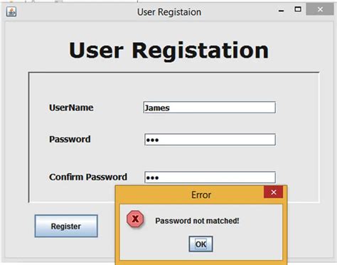 User Registation Form Using Java Mysql Tutusfunny