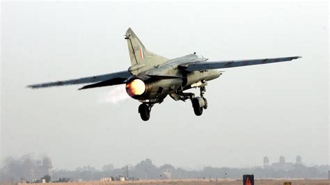 Indian Air Force Mig 27 The Bahadur Full Throttle Aircraft Wallpapers