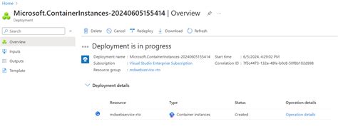 How To Deploy EMA Application To Azure Container Instances Service