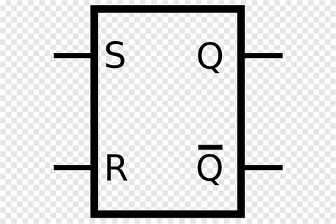 플립 플롭 전자 부품 전자 기호 Circuito Sequencial 전자 회로 래치 각도 화이트 Png Pngegg