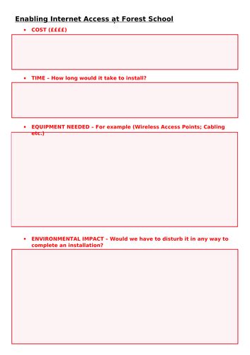 Networking And It Hardware Practical Activity Teaching Resources