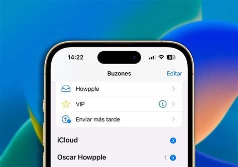 Cómo programar el envío de un mail en iOS 16