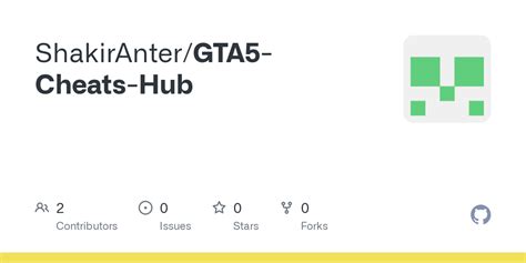 Github Shakirantergta5 Cheats Hub