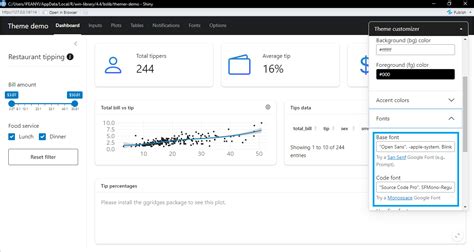R How Can I Extract The Font From A Bslib Theeme Stack Overflow