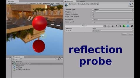Unity 50 Reflection Probe Turkish Youtube