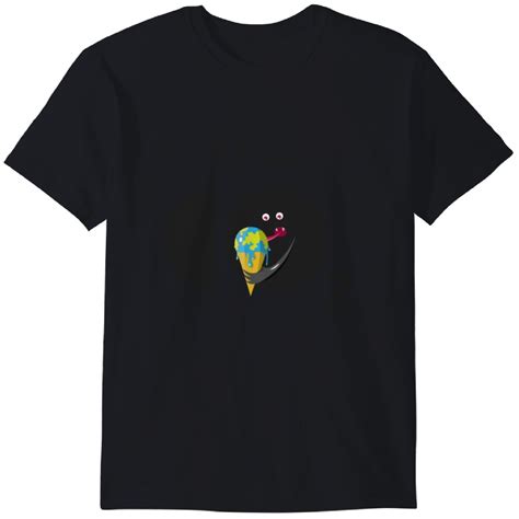 Stop C02 Klimaerwärmung Die Erde Schmilzt Wie Eis T Shirts Verkauft Von Barn Doomed Sku