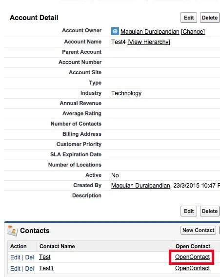 Hyperlink Field To Open Visualforce Page From Related List In Salesforce Infallibletechie