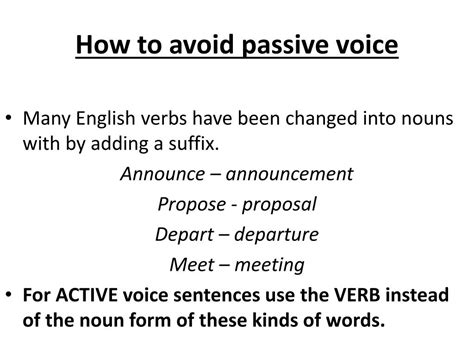 Ppt Active Vs Passive Voice Powerpoint Presentation Free Download