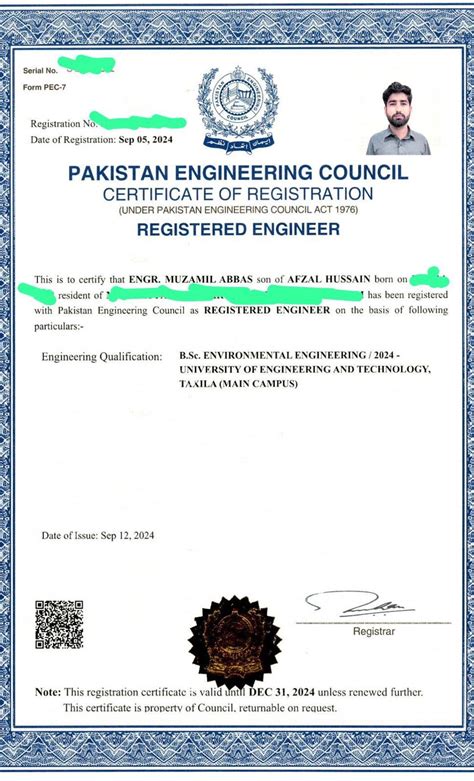 Muzamil Abbas Turi On Linkedin Pecregisteredengineer Pakistanengineeringcouncil 13 Comments