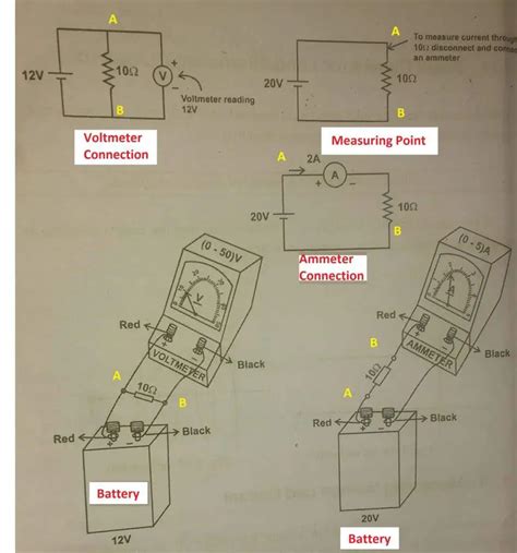 How To Measure Voltage And Current Electrical U