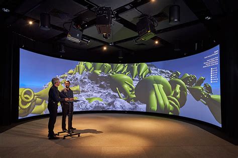Digital Projection Satellite Mls Powers World Leading Visualisation Hub