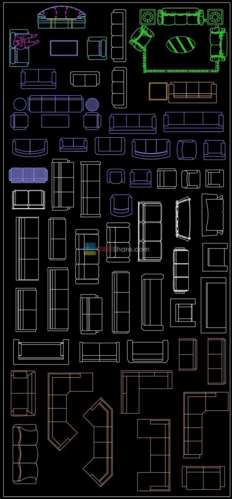 19 Control Panel Layout Autocad Blocks