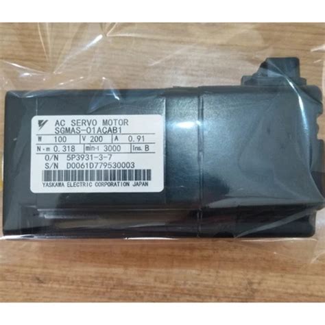 New Yaskawa Ac Servo Motor Sgmas 01acab1 Free Shipping Ebay