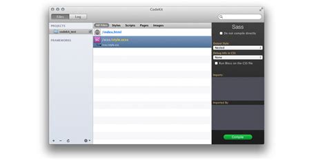 Setting Up Codekit For Sass Unmatched Style