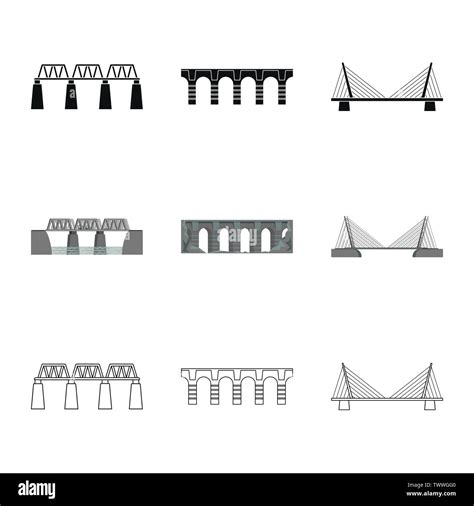Isolated Object Of Connection And Design Symbol Set Of Connection And Side Stock Symbol For Web