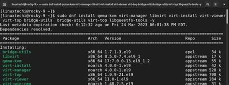 如何在 Rocky Linux 9 Almalinux 9 上安装 Kvm Linux 中国 知乎