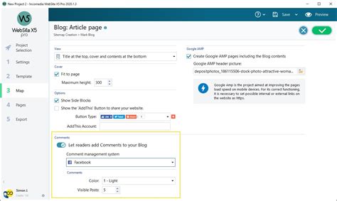 How To Use The Facebook Plugin To Manage Comments Website X5 Guide