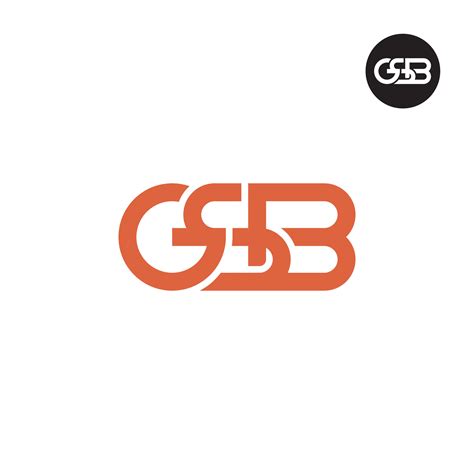 Letter Gsb Monogram Logo Design 31392565 Vector Art At Vecteezy