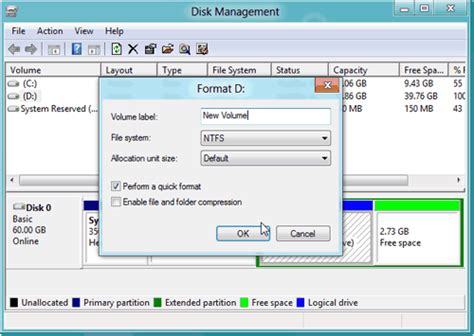 How To Format Hard Drive Partition Windows 8 With Free Disk Manager