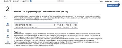 Solved Chapter 13 Homework 6 Algorithmic Seved Help Save
