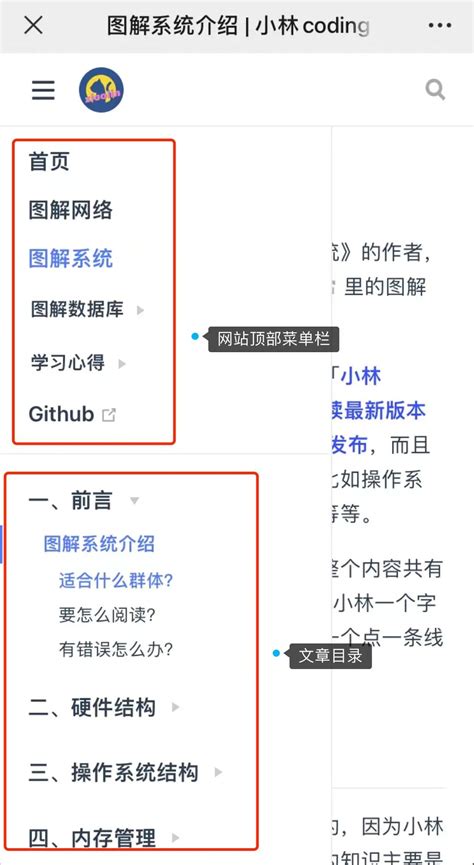 图解计算机基础网站上线了 小林coding官网 csdn博客