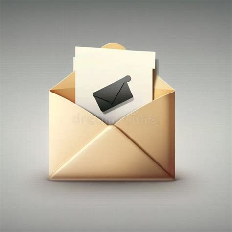 Letter In An Envelope With Thanks Ai Generative Stock Illustration Illustration Of Envelope