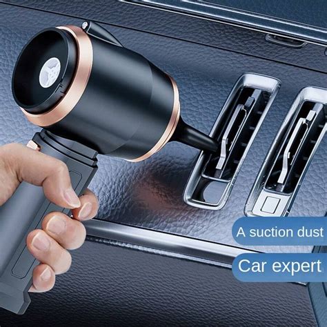 Portable Vacuum Cleaner Blow And Suck 2 In 1 Feature Keyboard Cordless