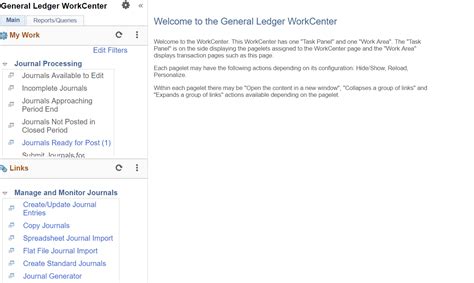 Delivered Peoplesoft Workcenter Pagelets Peoplesoft Tutorial