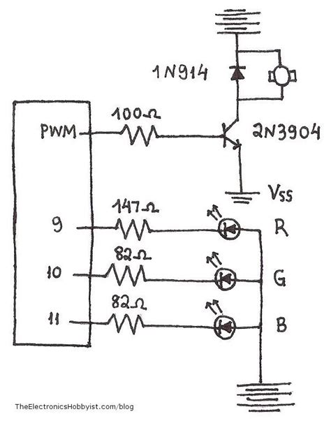 Led Night Lamp With Sensor Circuit Diagram Circuit Diagram