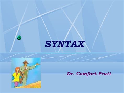 Syntax Powerpoint Ppt