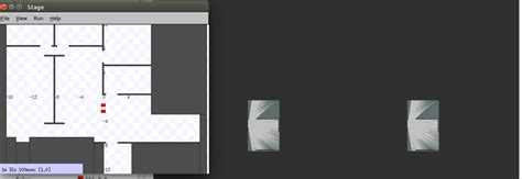 Robot 1 Starts Its Mapper The Two Red Dots Indicate The Robots Initial Download Scientific