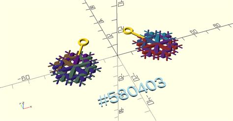 Recursive Snowflake Generator By Gringer Download Free Stl Model