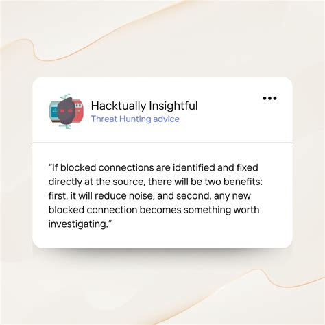 Hacktually Insightful On Linkedin Firewall Siem Connections Threathunting Cyberawareness