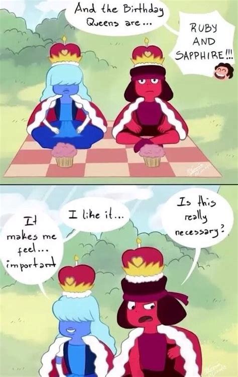 Ruby And Sapphire Steven Universe Memes Steven Universe Characters Steven Universe Anime