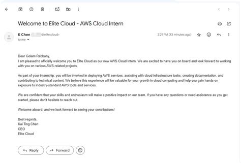 Aws Cloudcomputing Internship Golam Rabbany 17 Comments