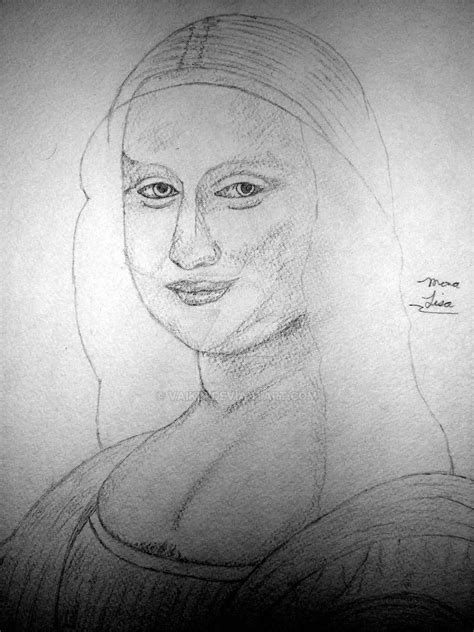 Mona Lisa Pencil Drawing A Journey Into Art