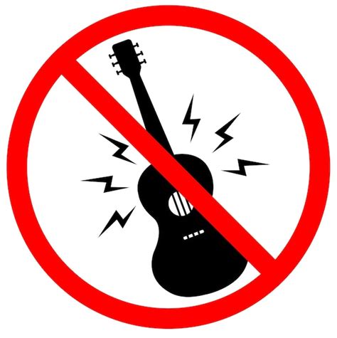 투명한 배경에 Ban 기타의 ⁇ 터 일러스트 프리미엄 벡터
