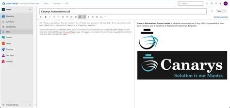 Azure Devops Wiki Vs Confluence Canarys