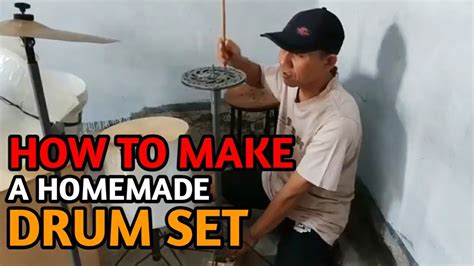 How To Make A Homemade Drum Set Like A Pro Youtube